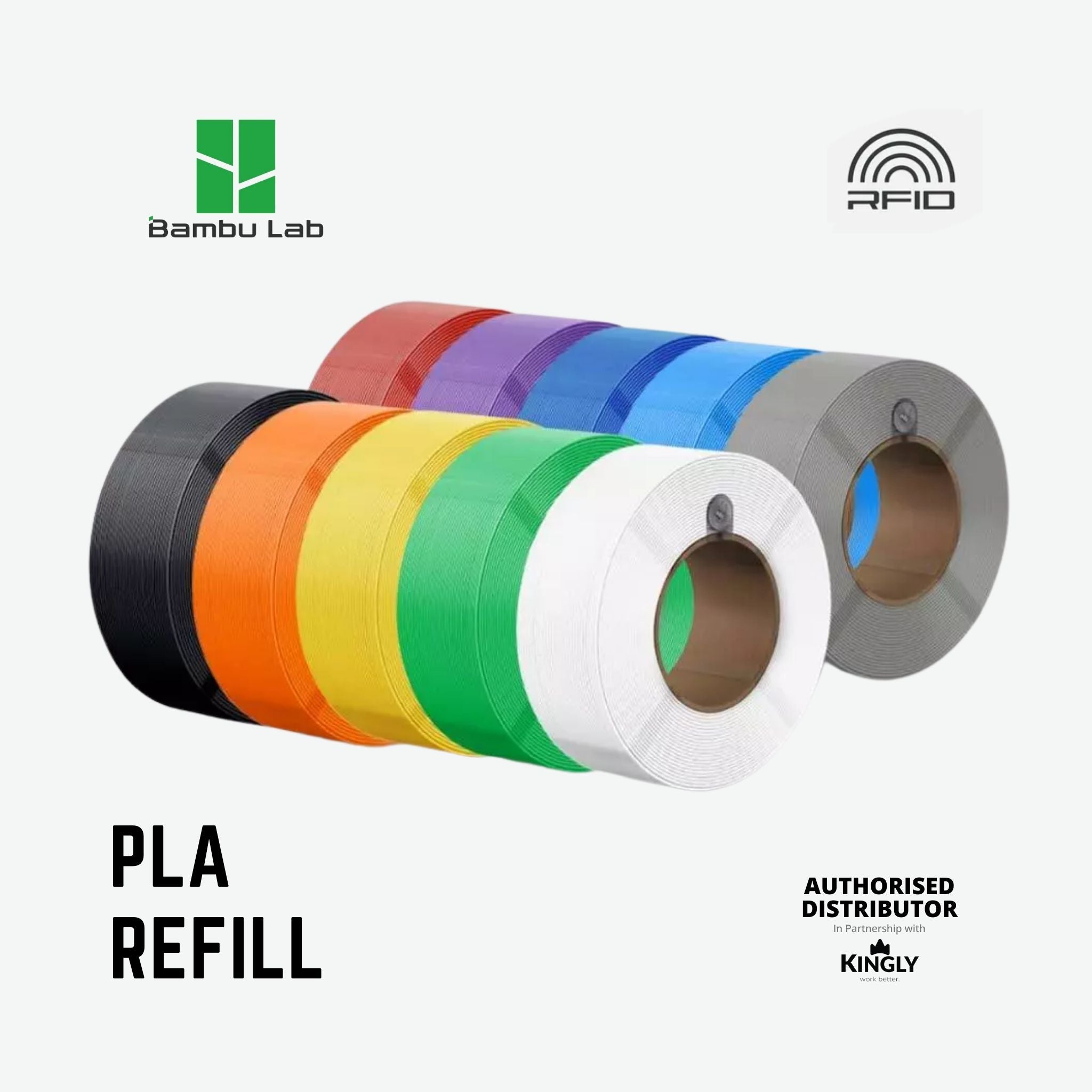 [Refill] Bambu Lab PLA Basic Filament Series (1.75mm 1KG) – ALT TAB ...