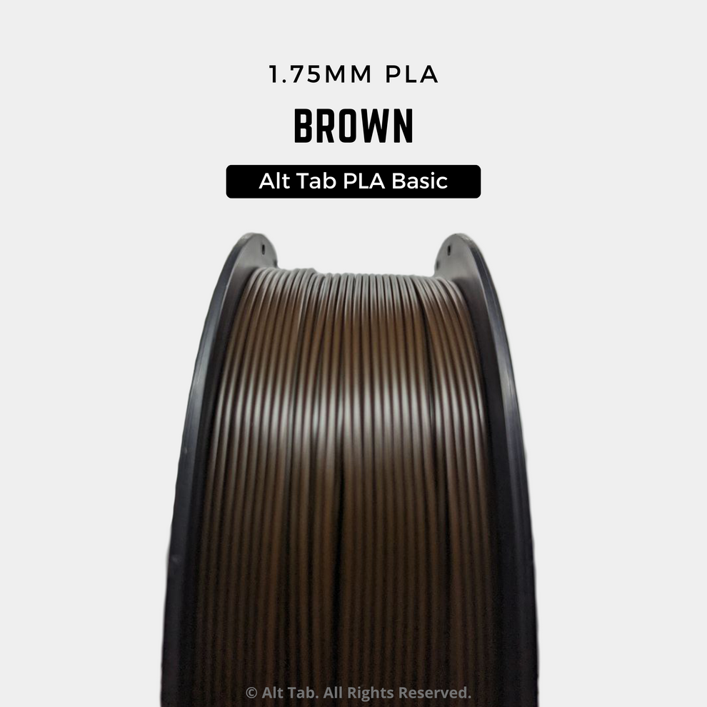 PLA Basic – Brown (1.75mm 1KG Filament) – ALT TAB Filaments